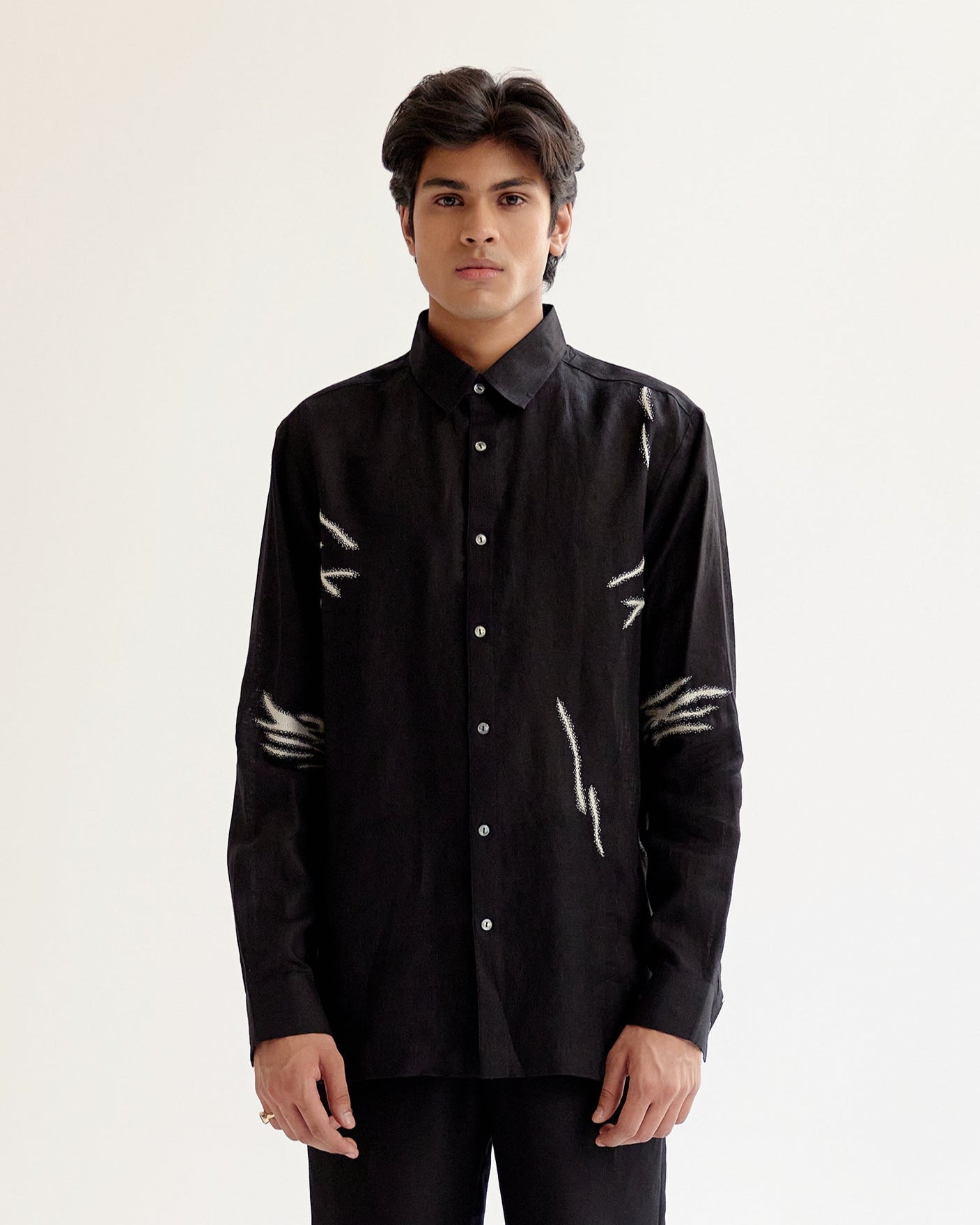 Embroidered Wrinkle Shirt – countrymade.in